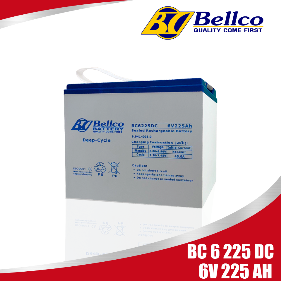 BC6225DC 6V 225AH
